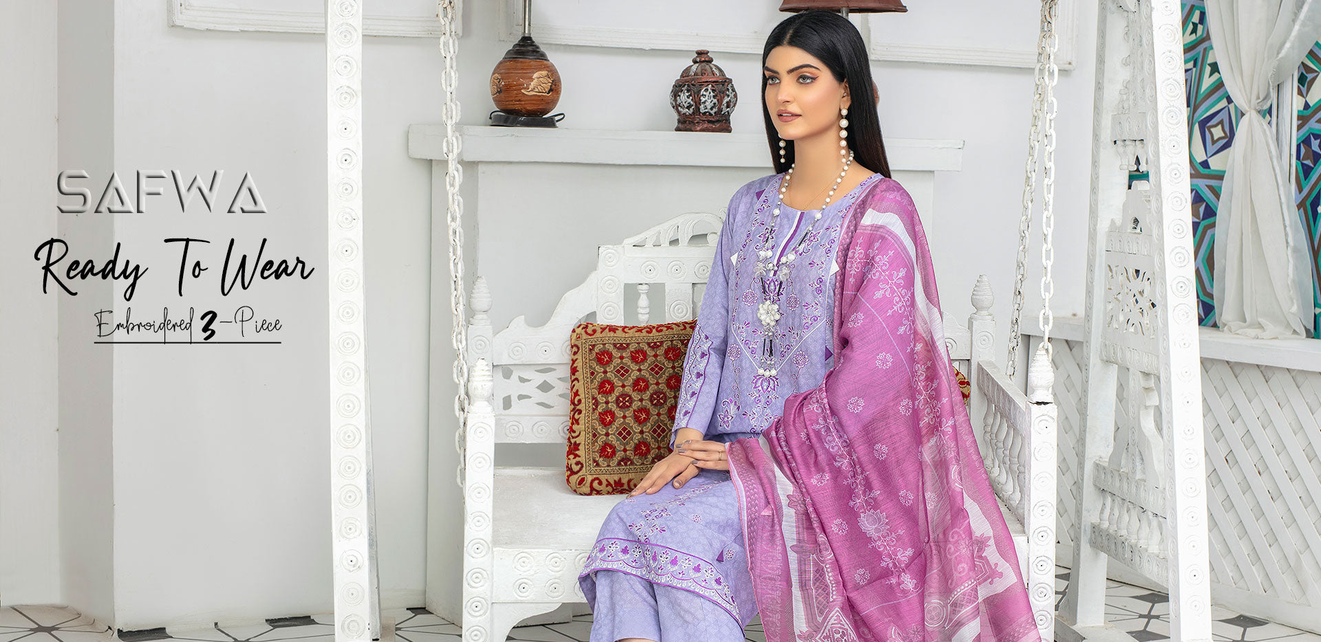 Lawn Dresses | Embroidered Dresses | Unstitch | Pret | Ready to Wear ...